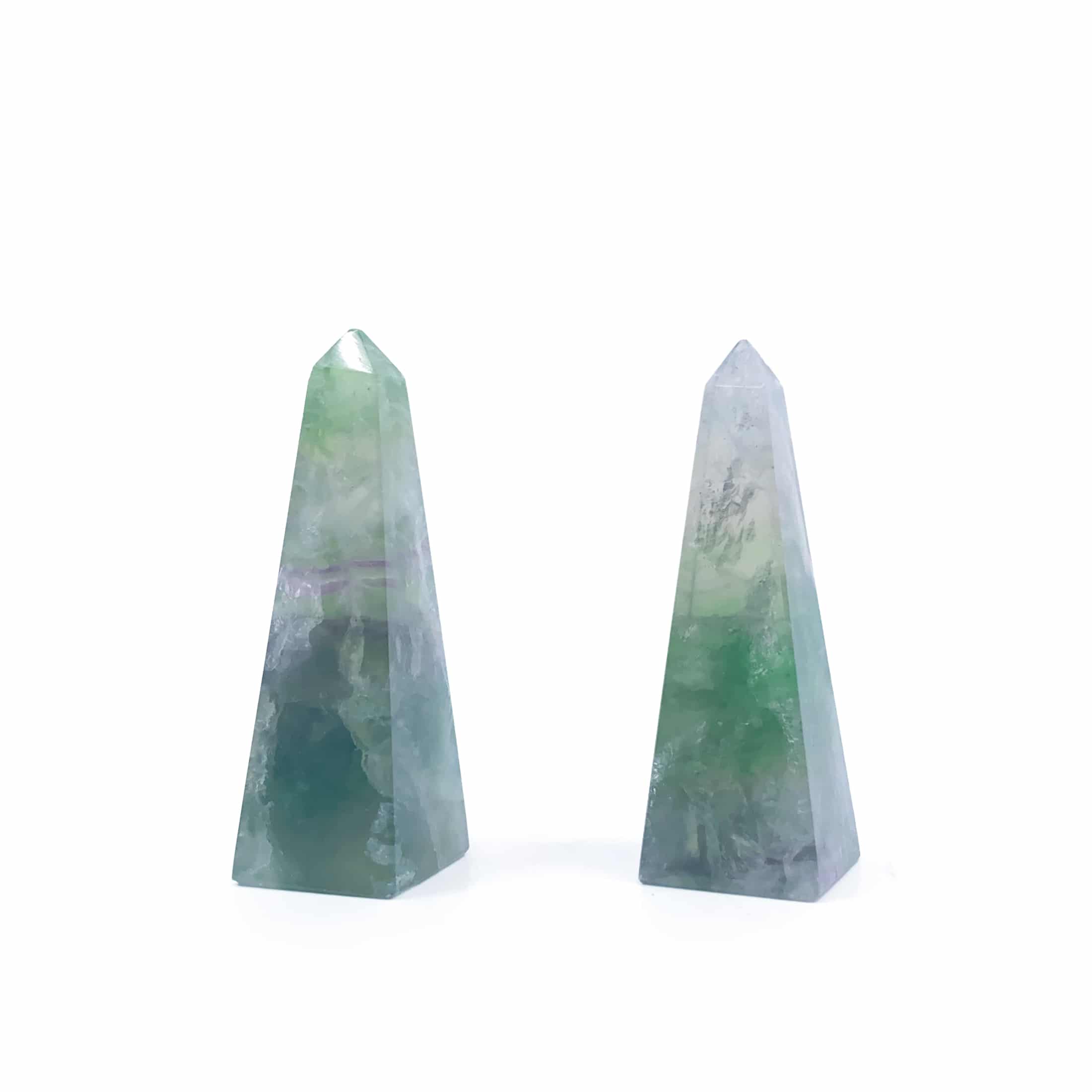 Rainbow Fluorite Obelisk | The Herb Temple